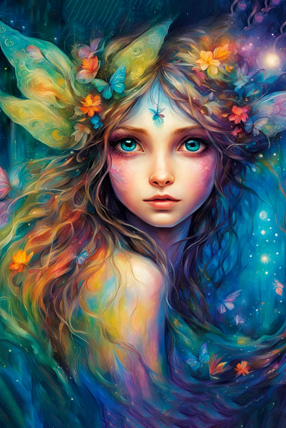 Fairy Notebook Journal for Girls Ruled Writing Notebook Lined: Cover ...