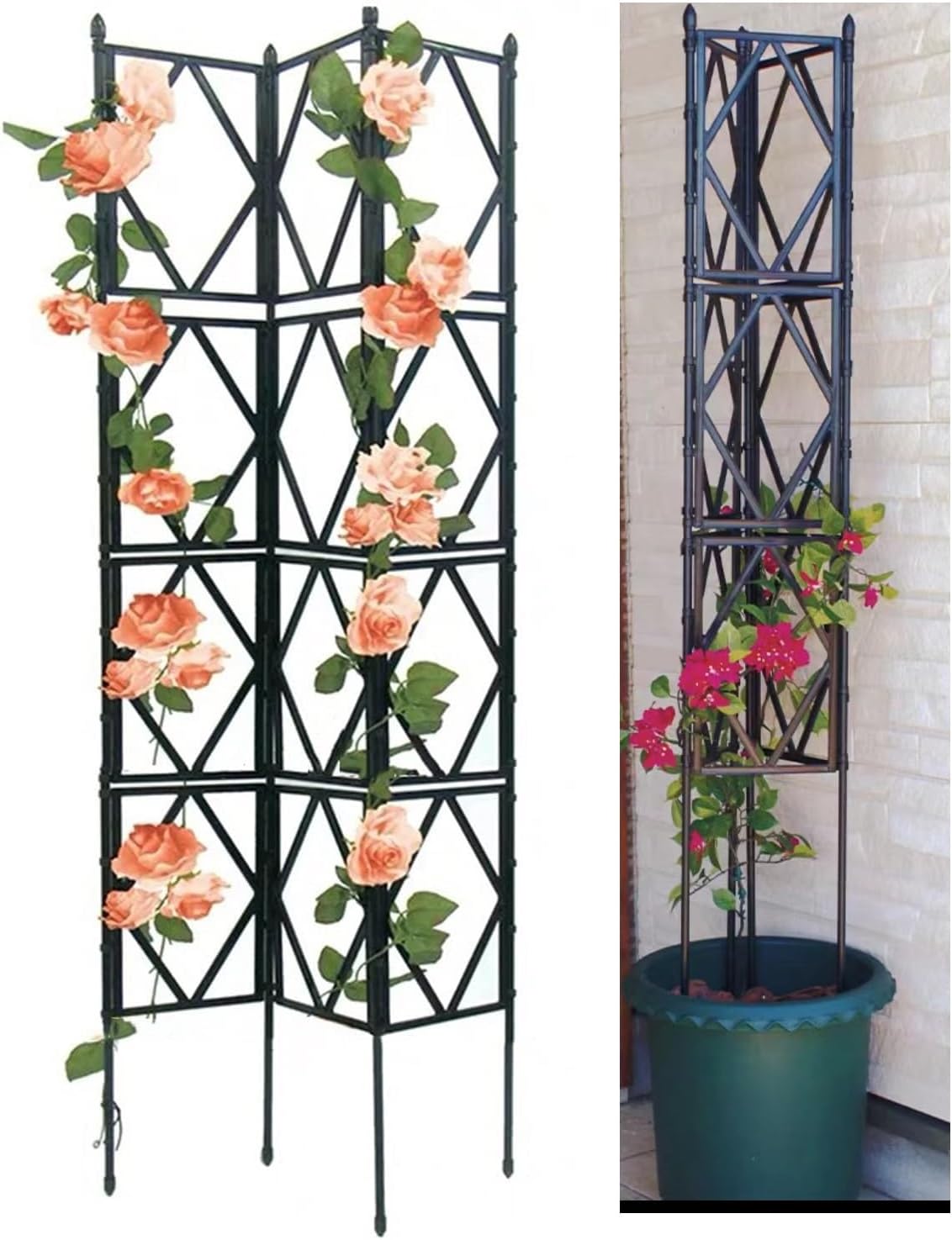 Amazon.com : Foldable Garden Trellis, Width: 60cm, Height: 120/150/180 ...