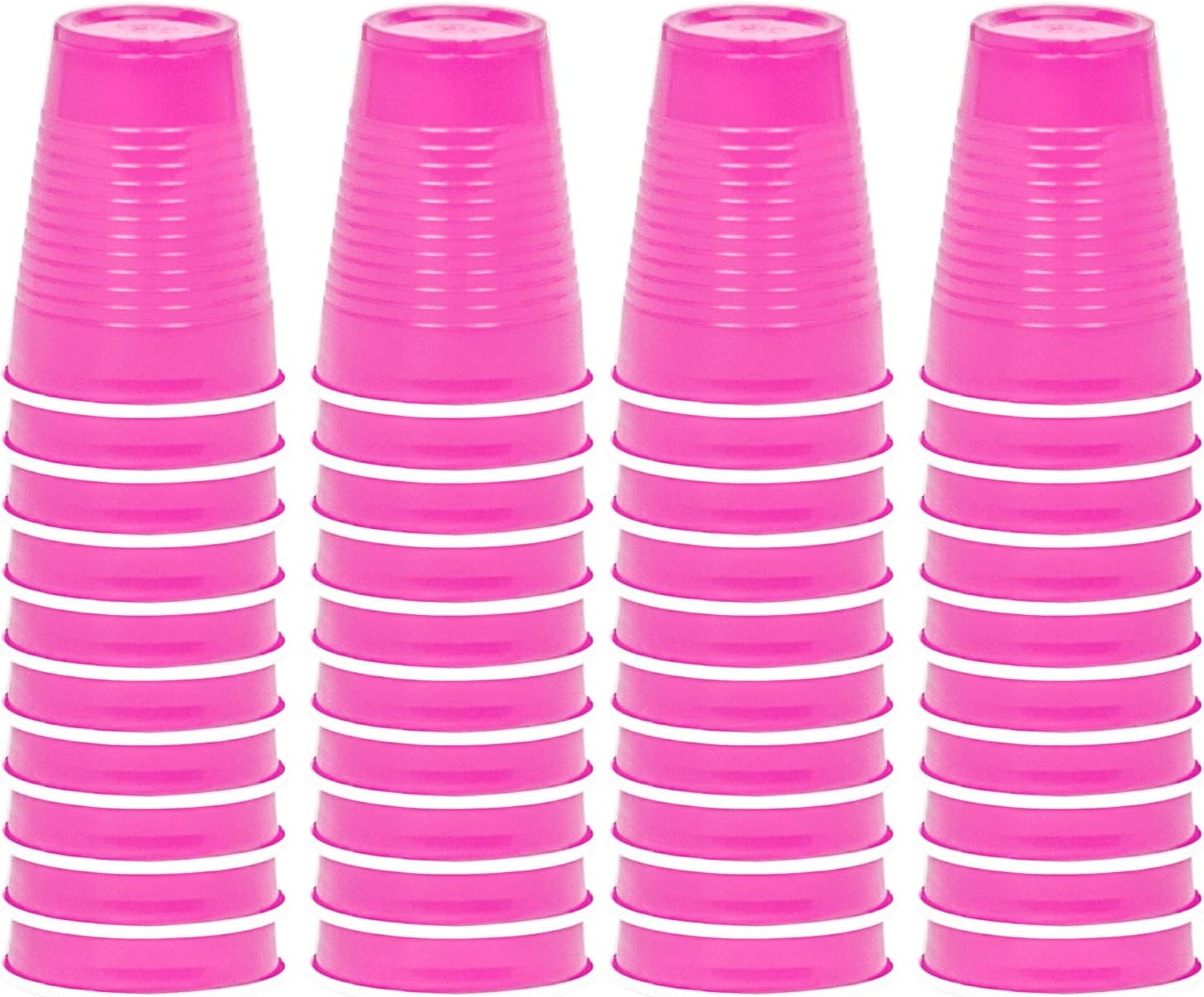 Amazon.com: DecorRack Party Cups 12 oz Reusable Disposable Cups for ...