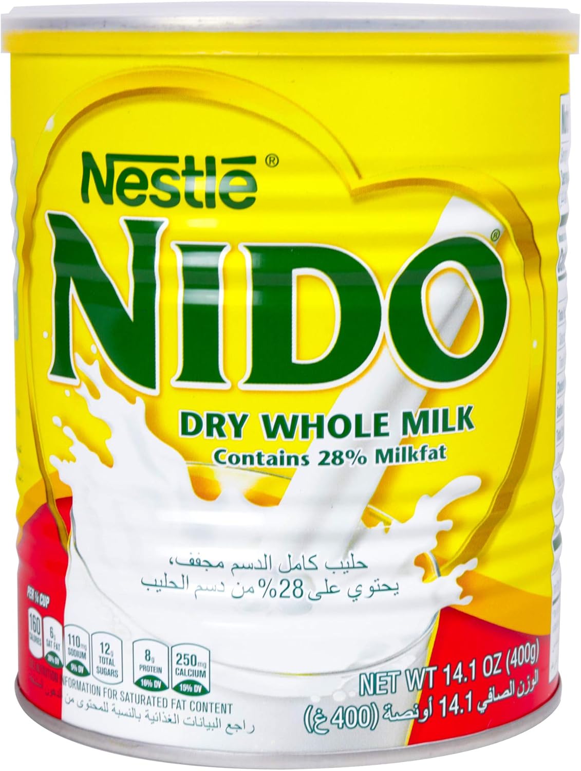 NiDO Nido Nestle Lait En Poudre, Importé, (400 Gm), Peut-Ounce : Amazon ...