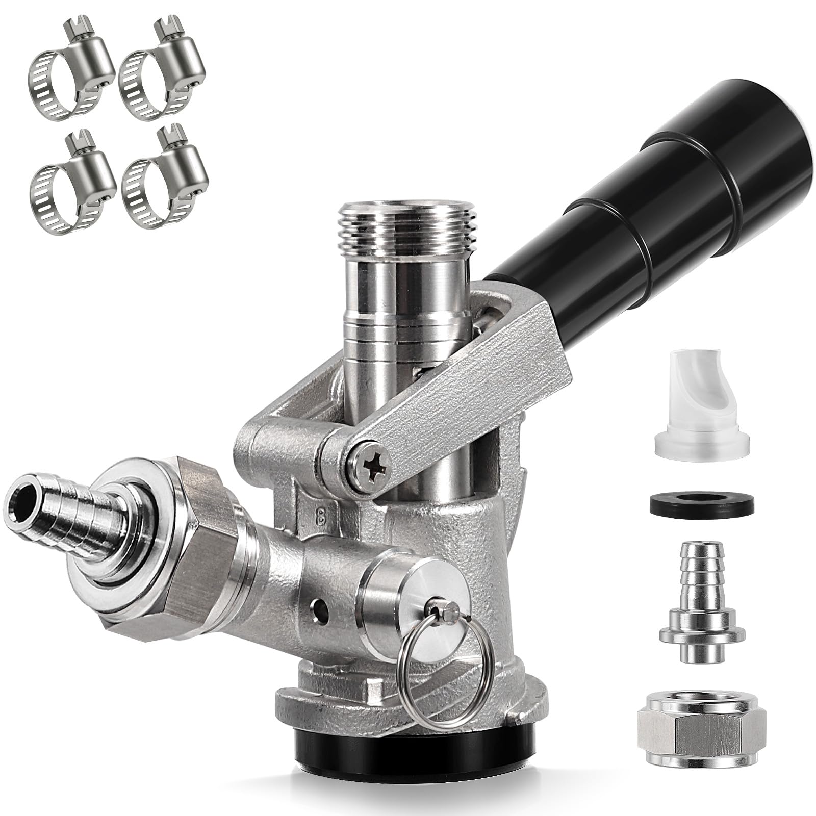 Amazon.com: All 304 Stainless Steel Keg Coupler, D System Sankey Keg ...
