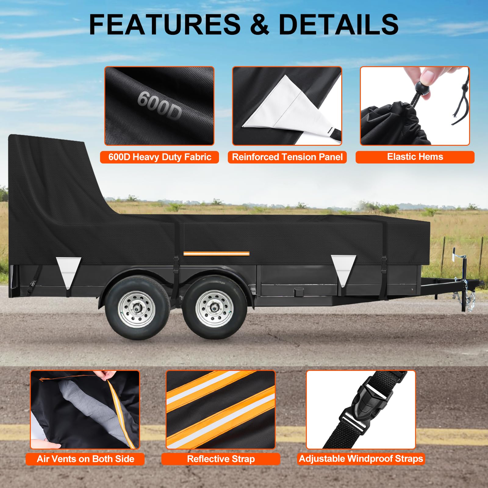Utility Trailer Storage Covers Protect Your Vehicle With Durable