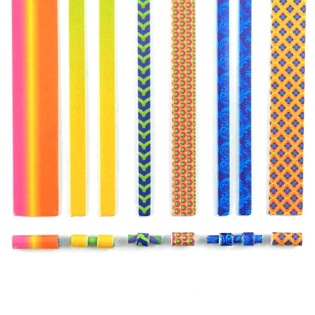 Buy Beading Strips- Heritage Theme - Cylindrical Beads- DIY for Making ...