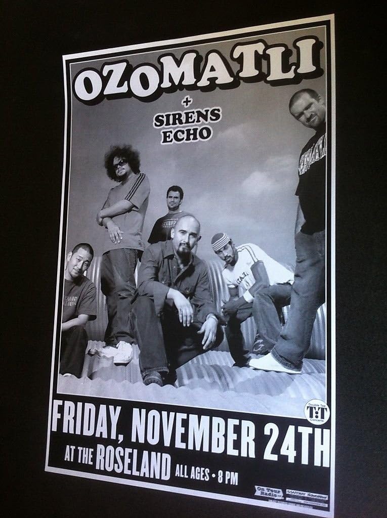 Amazon.com: Ozomatli Sirens Rare Original 1st Printing Latin Hip-Hop ...
