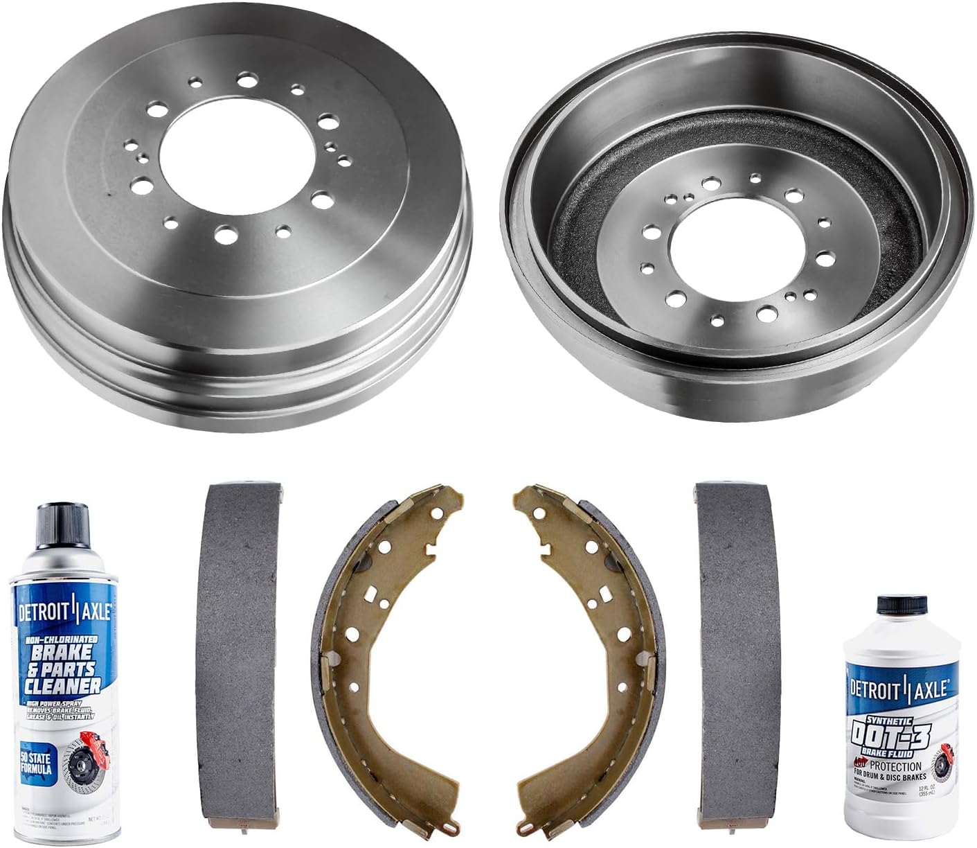 Amazon.com: Detroit Axle - Rear Brake Kit for Toyota 2003-2006 Tundra ...