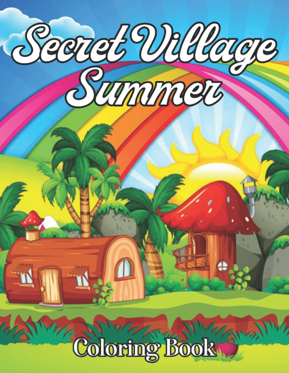 Buy Secret Village Summer Coloring Book: Cute Adorable Critters ...