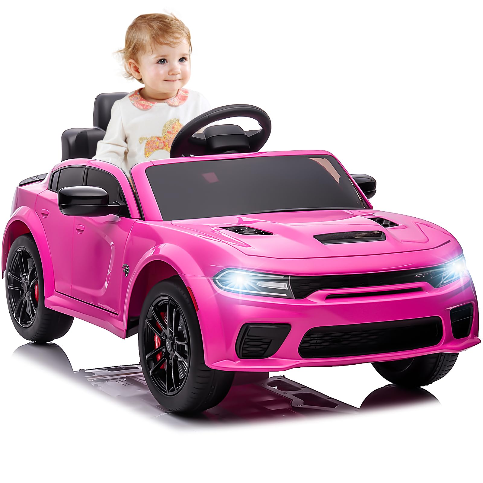 Snapklik.com : BTMWAY 12V Licensed Dodge Charger SRT Hellcat Kids ...