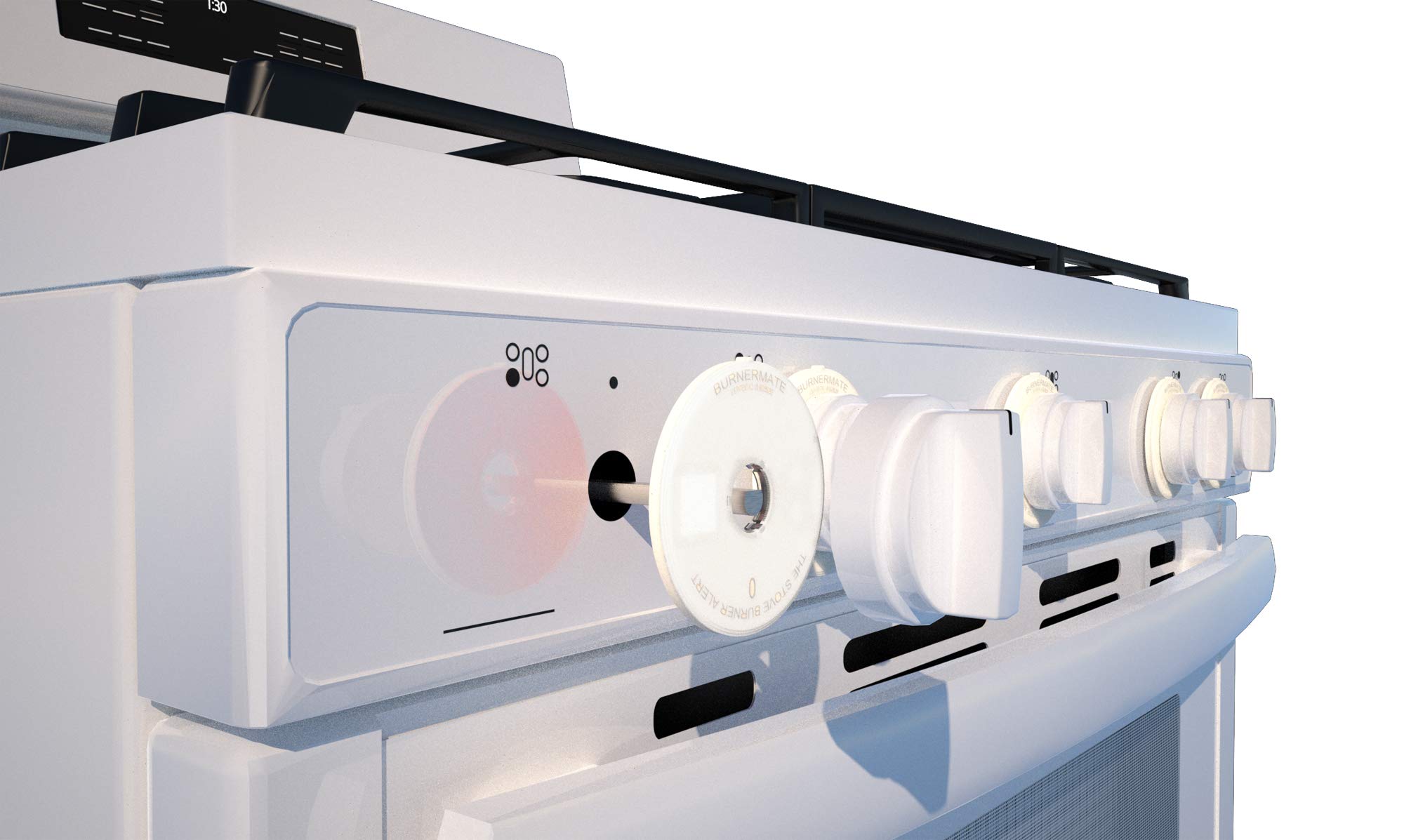 Empty Sticker Reminders Gas Range