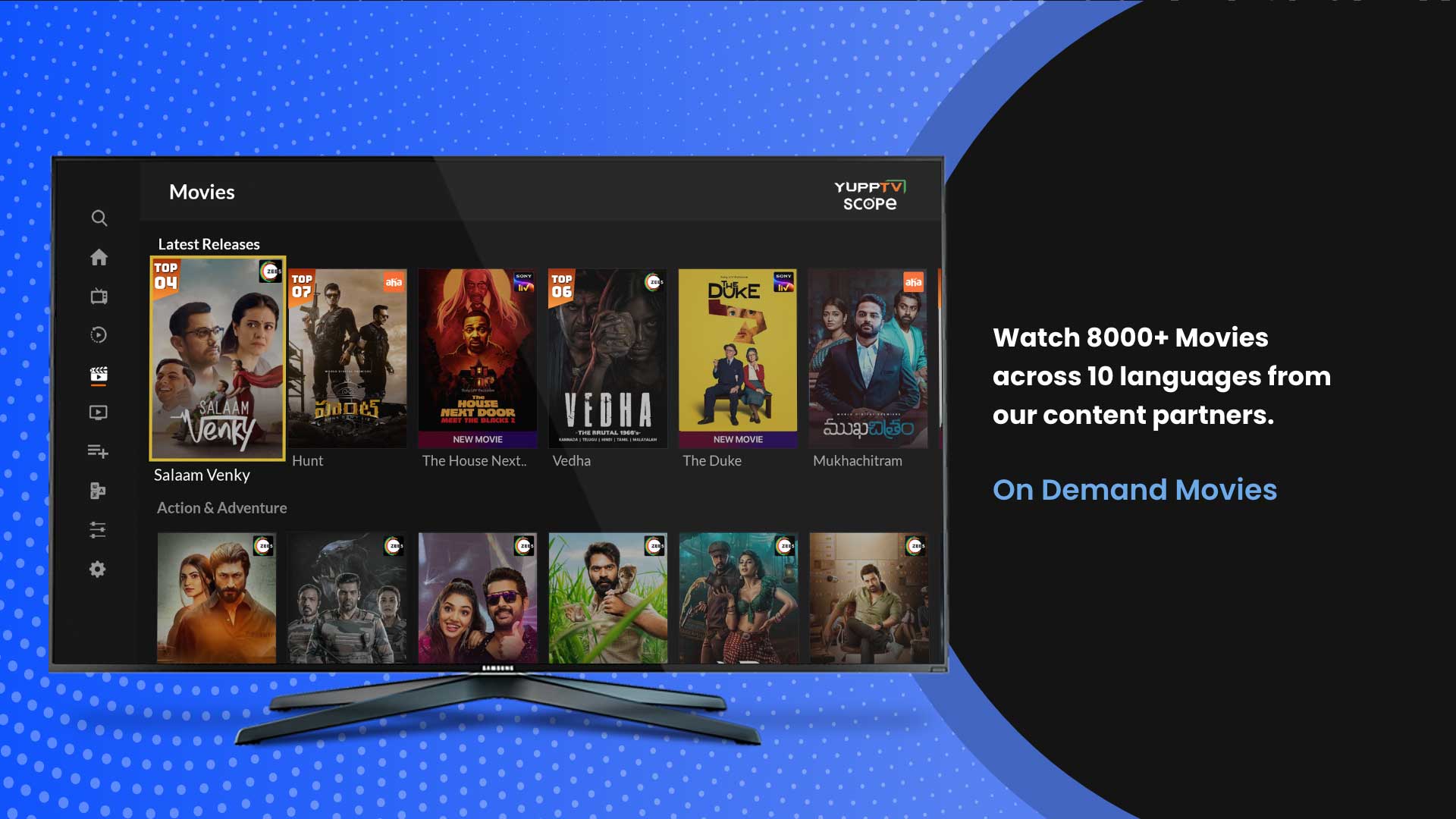 YuppTV Scope - App on Amazon Appstore
