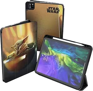 Amazon.com: Star Wars: The Mandalorian Grogu Portrait Case for iPad Pro ...