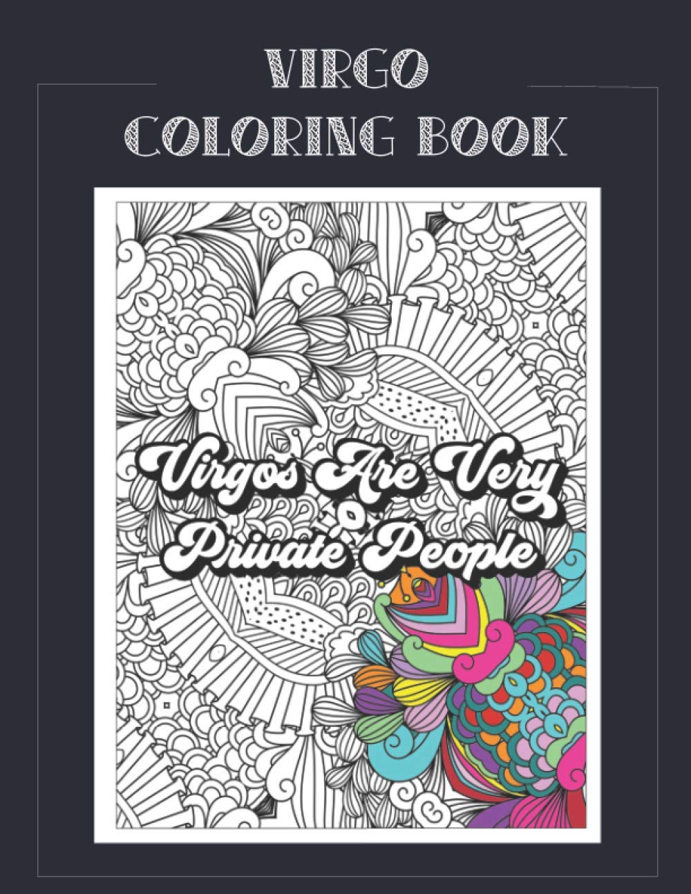 Amazon.com: Virgo Coloring Book: Zodiac sign coloring book all about ...