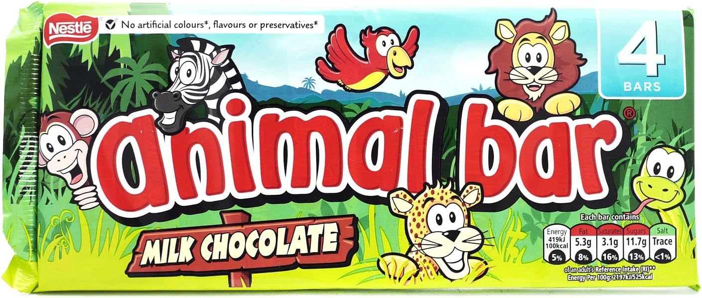 Nestle Animal Bar 76g (36 Packs of 4, Total 144) : Amazon.co.uk: Grocery