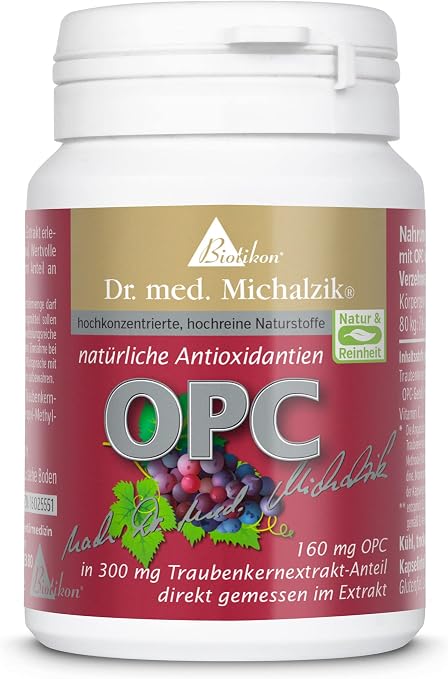 OPC Dr. med. Michalzik - Premium-Traubenkern-Extrakt | Tagesdosis ...