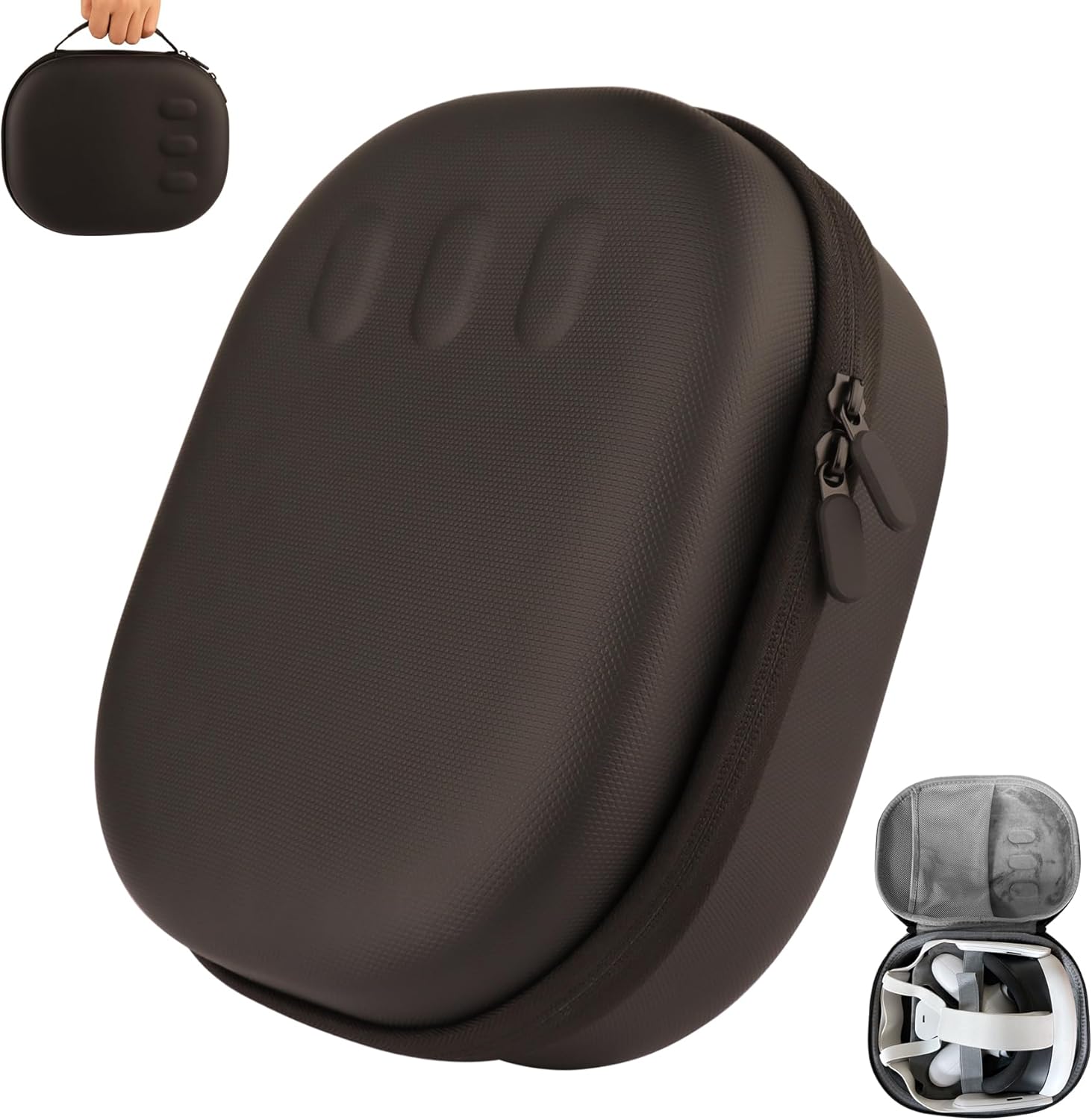 Amazon.com: WEILE Hard Carrying Case Compatible with Oculus Meta Quest ...