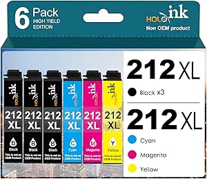 212XL Ink Cartridge Remanufactured for epson 212 Ink Cartridges 212 XL ...