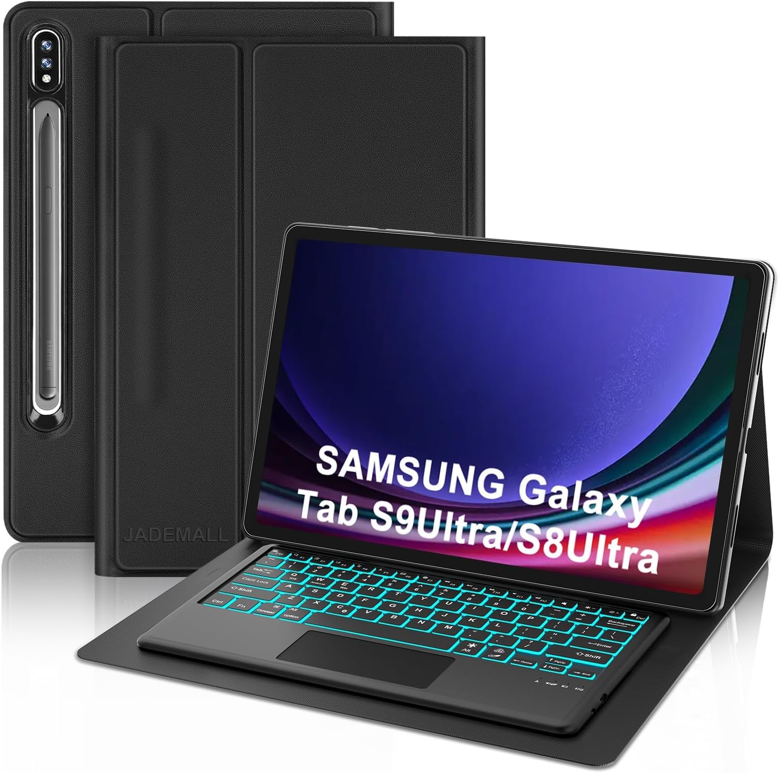 Samsung Galaxy Official Slim Book Cover Keyboard for Tab S9 Ultra ...
