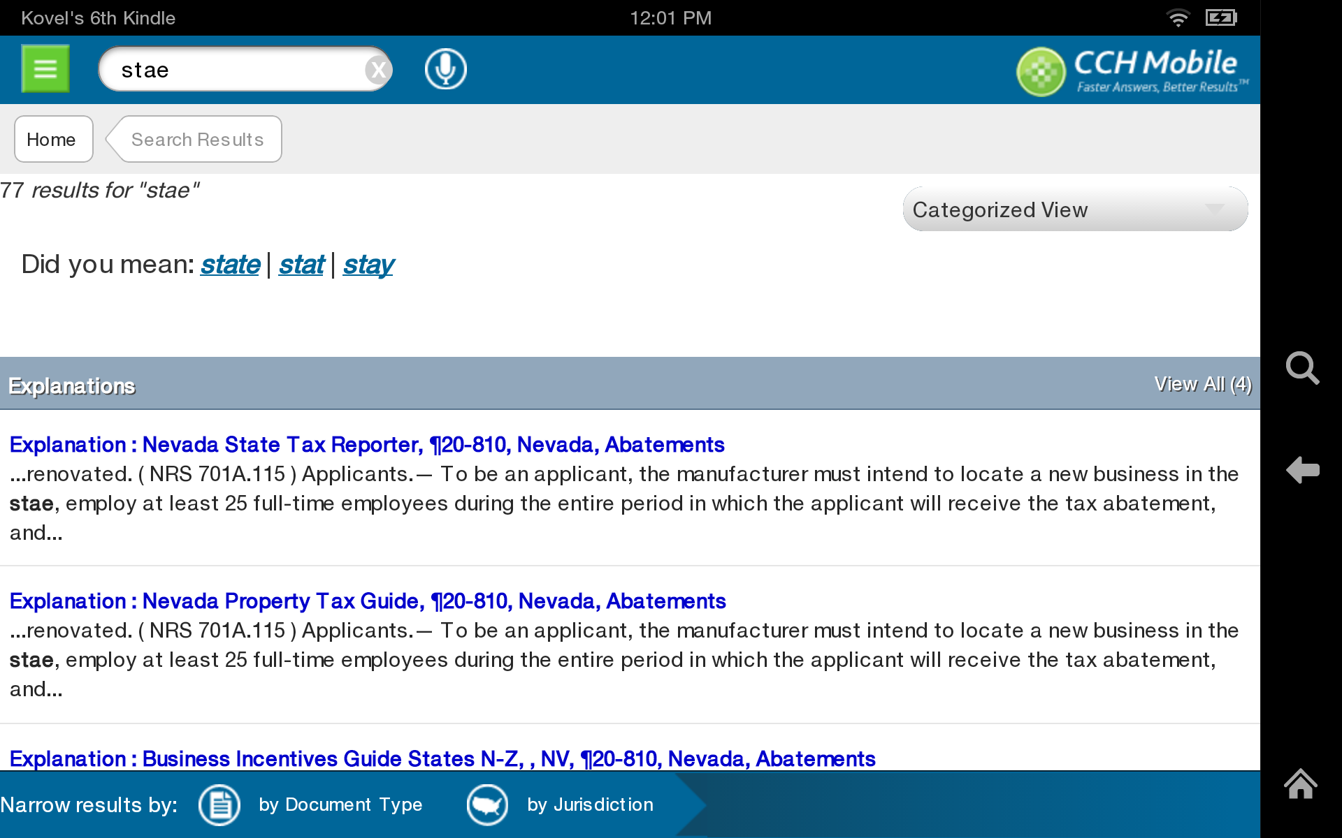 CCH Mobile - App on Amazon Appstore