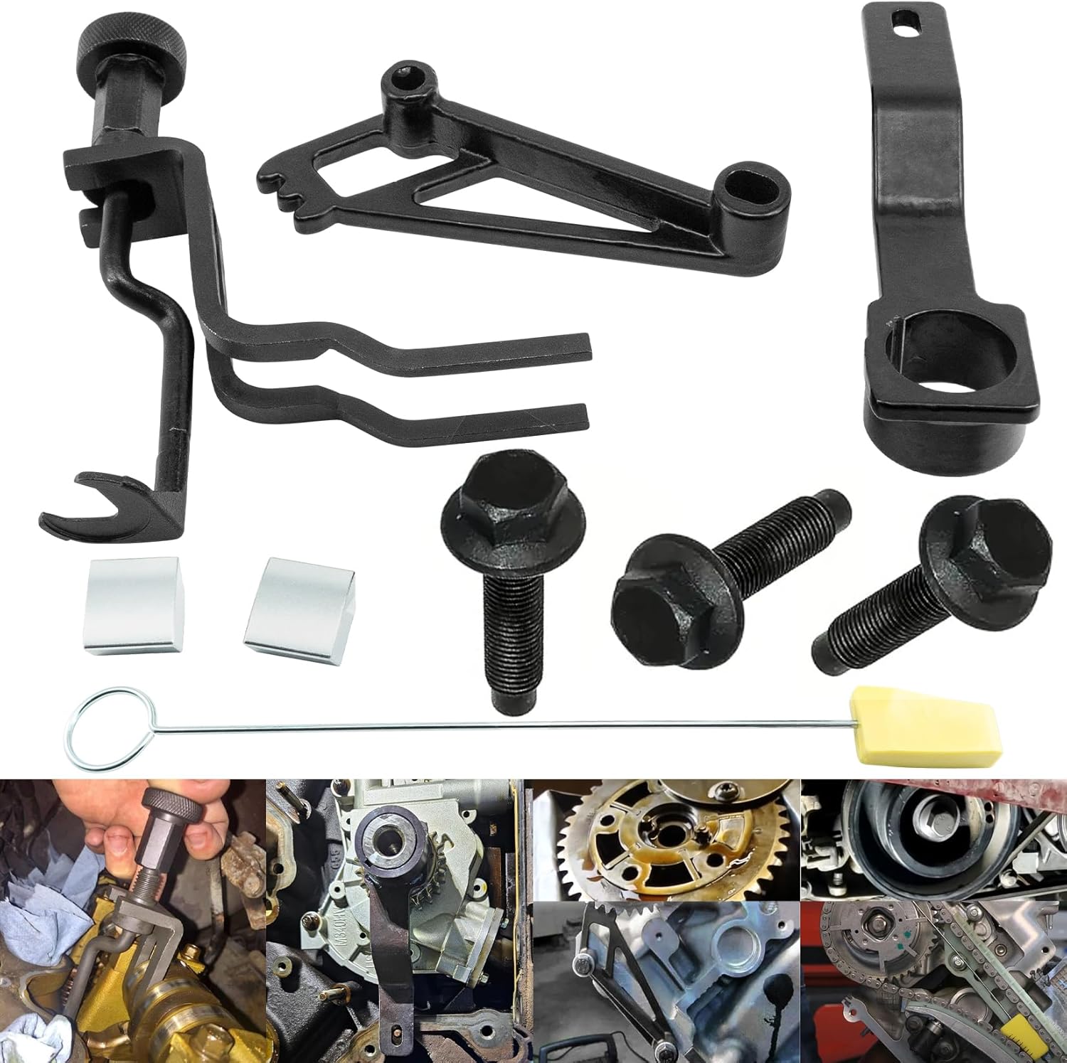 Amazon.com: Bedalio Valve Spring Compressor Tool Kit Compatible with ...