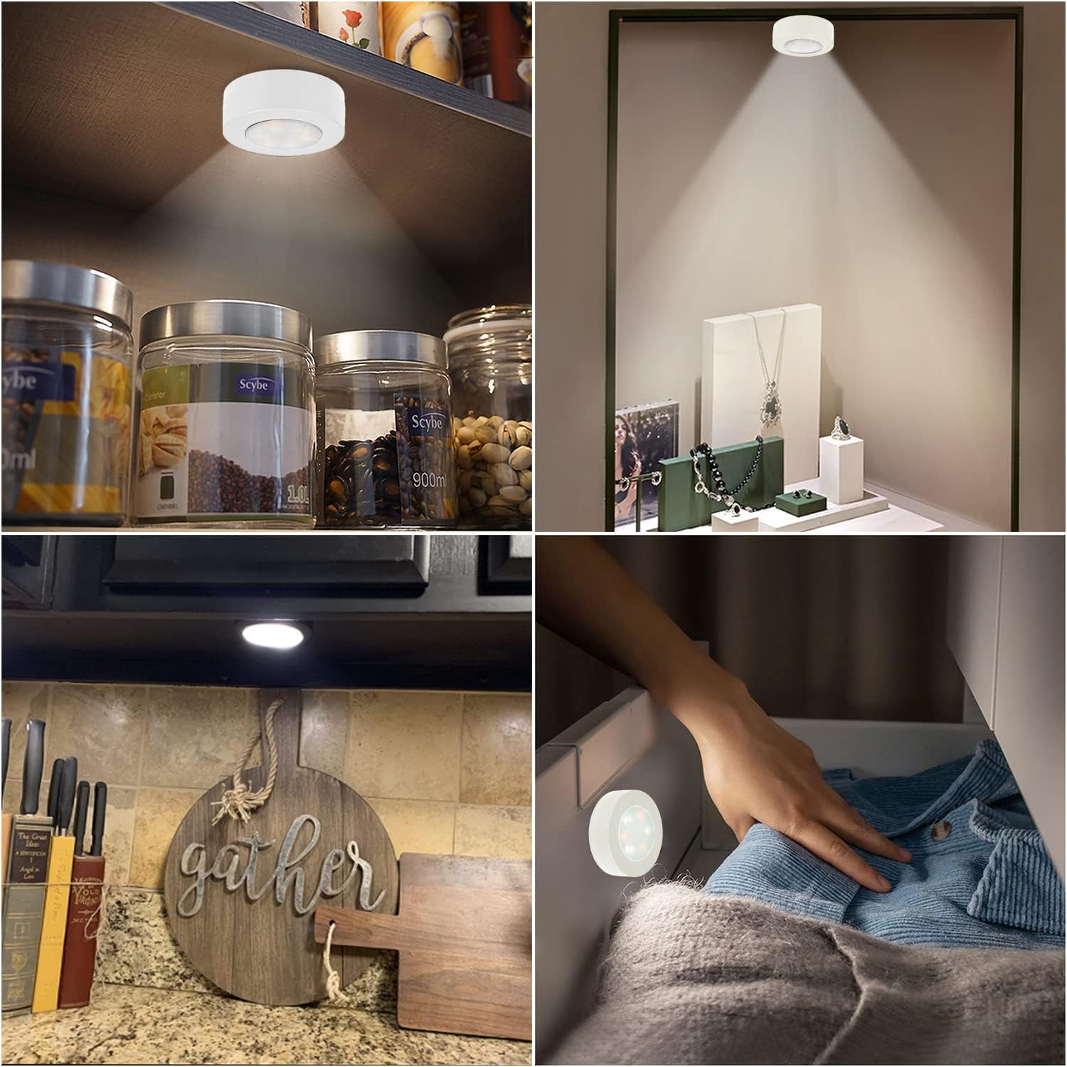 The Battery Operated Undercounter Lighting