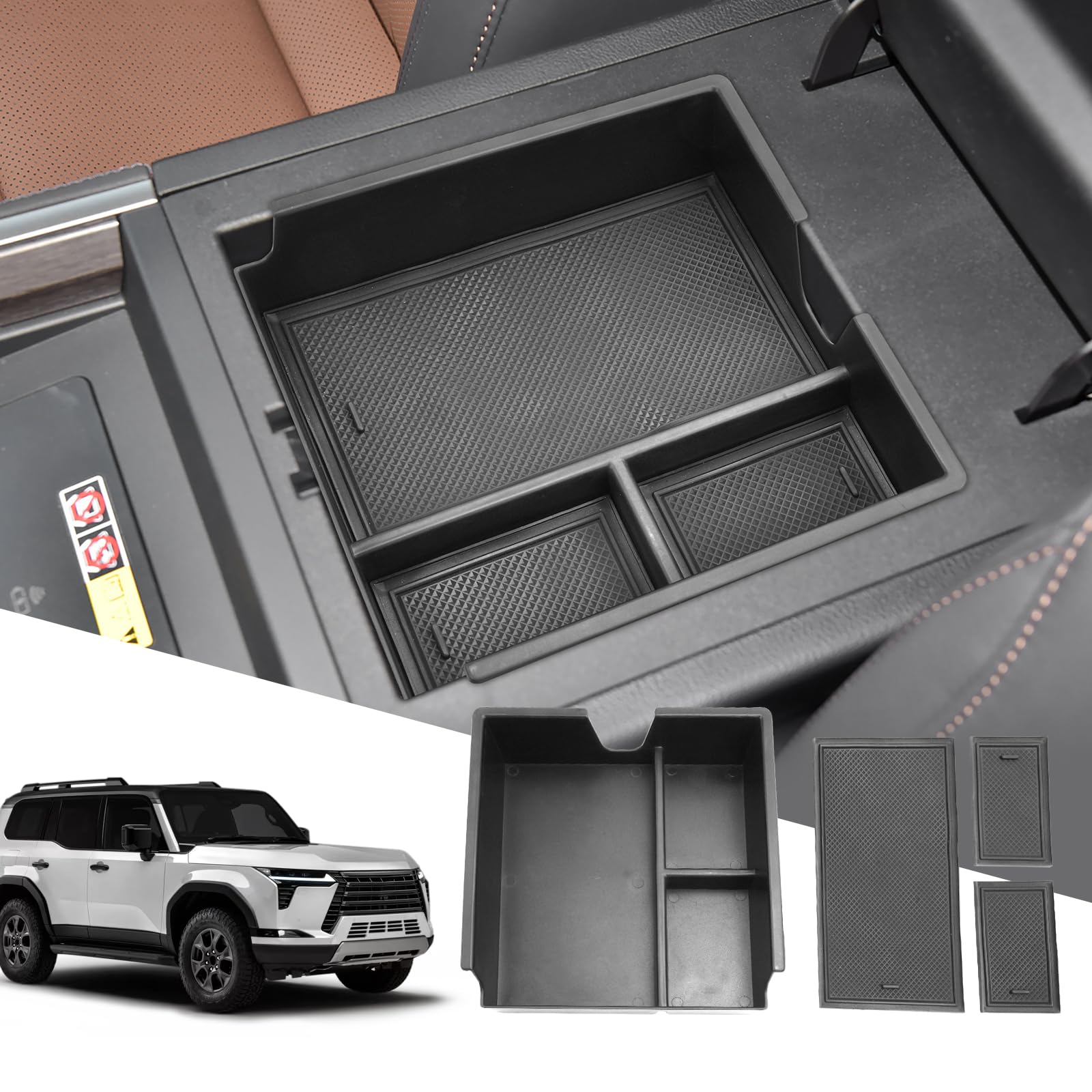 Snapklik.com : SXCY For 2024 2025 2026 Lexus GX 550 Center Console ...