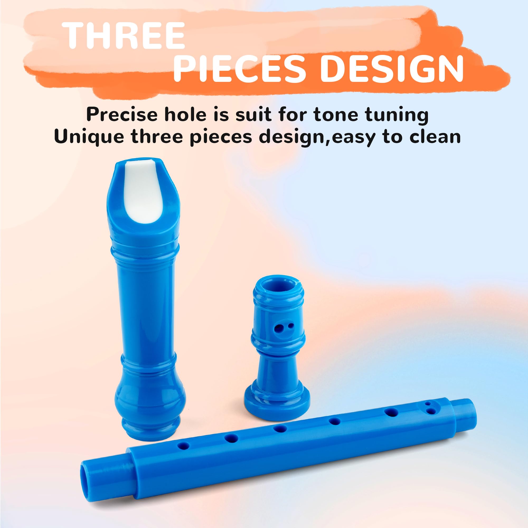 Snapklik.com : YONTY 8-Hole Soprano Descant Recorder Baroque Style Kids ...