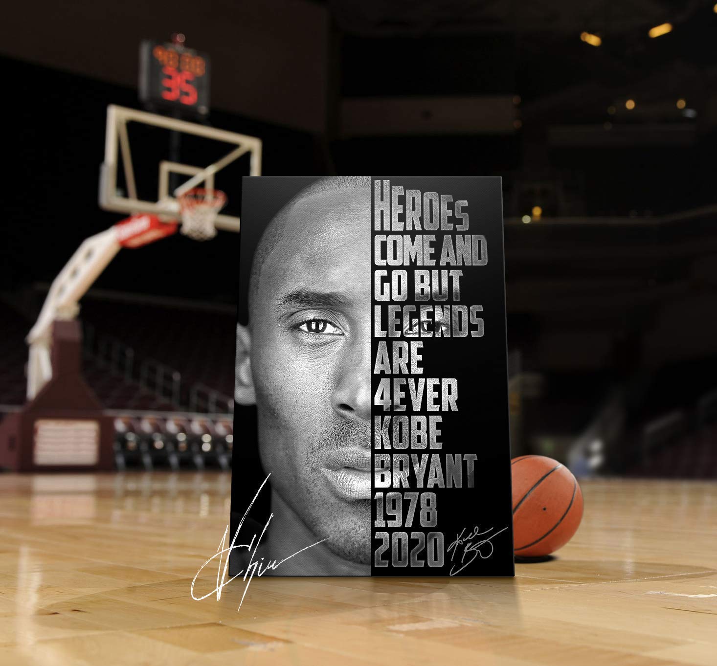 Buy Kobe Bryant Canvas｜Kobe Bryant Decor｜Kobe Bryant Frame｜Kobe Bryant ...
