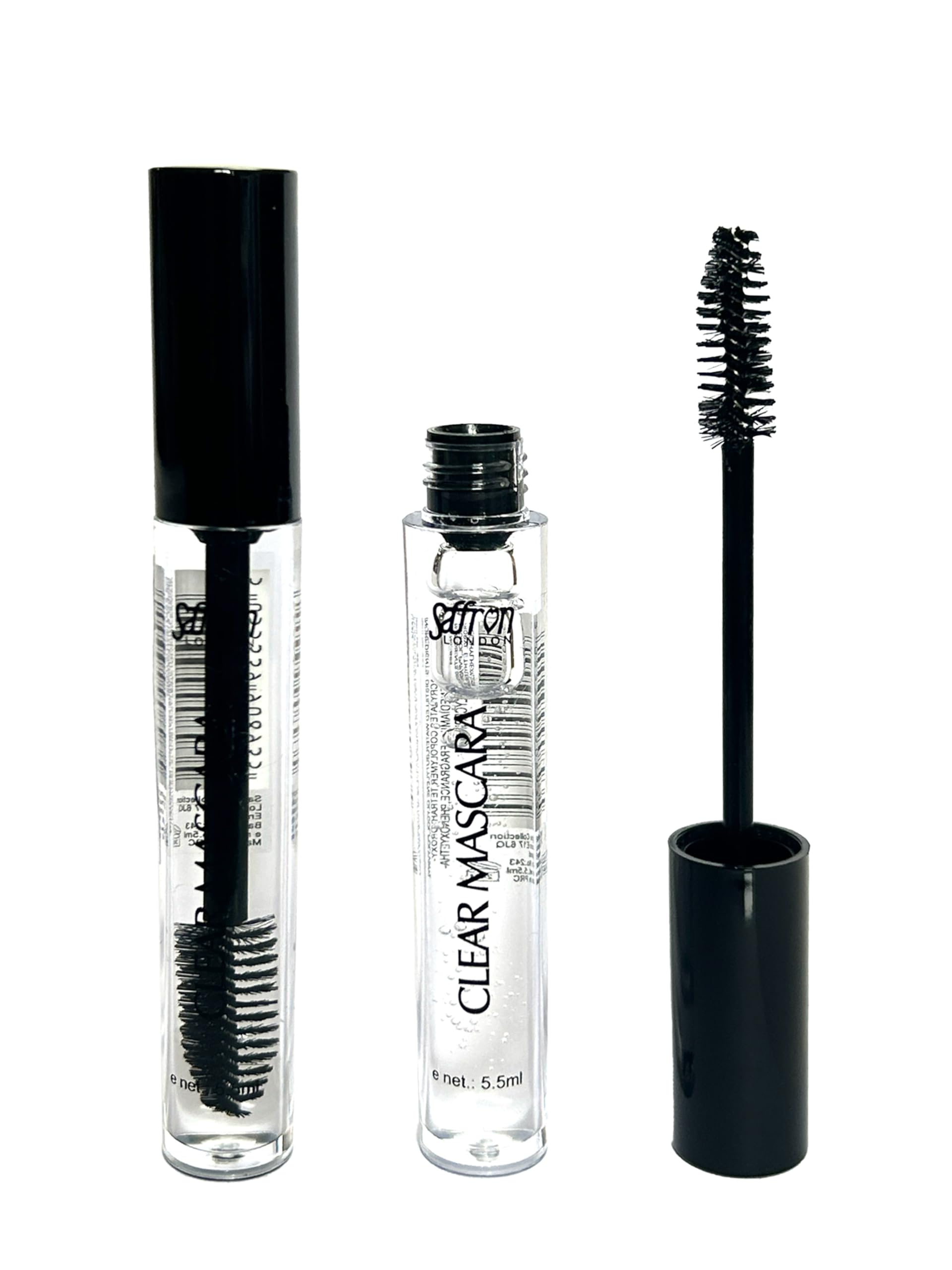 Clear Mascara by Saffron LONDON, 5.5ml : Amazon.co.uk: Beauty
