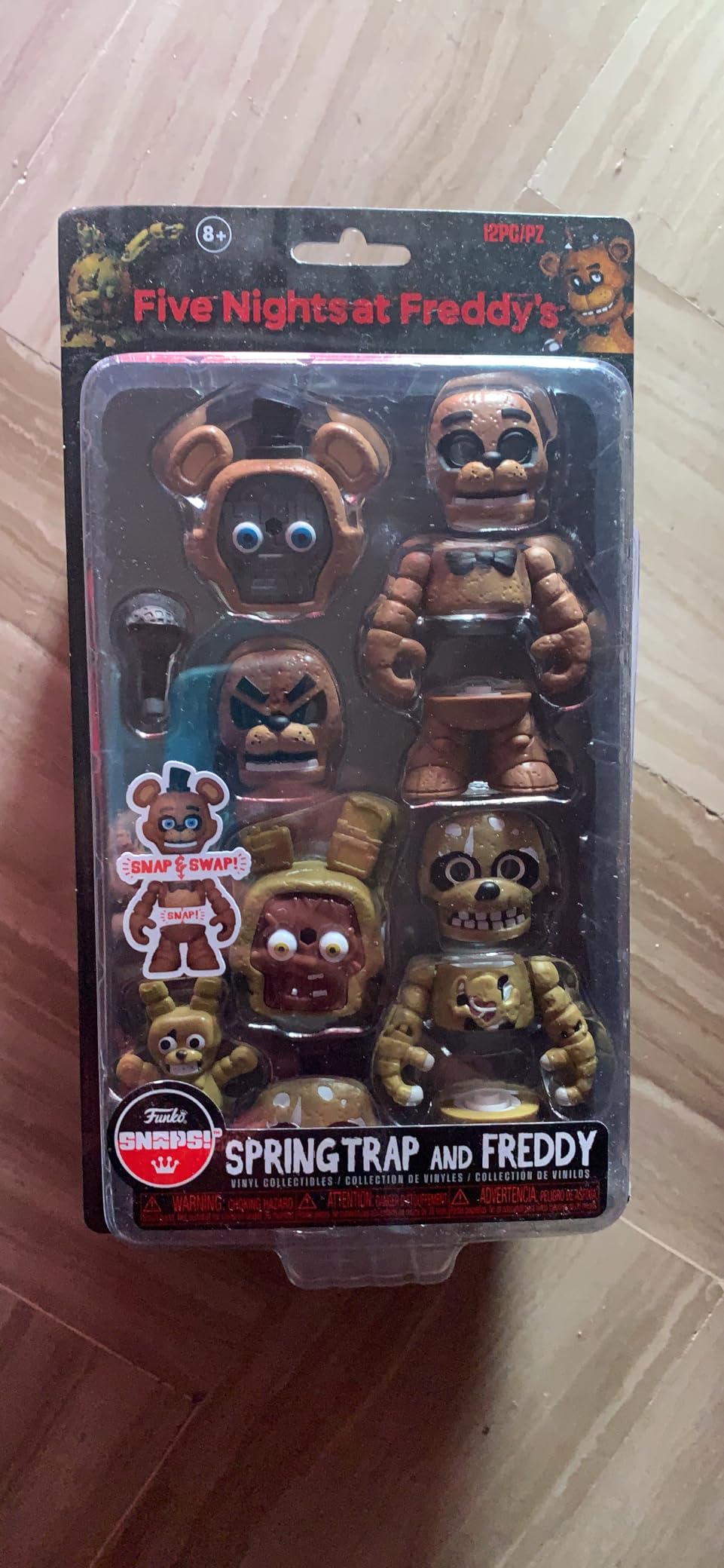 Funko Five Nights At Freddy's (FNAF) Snap: Freddy Fazbear & Springtrap ...