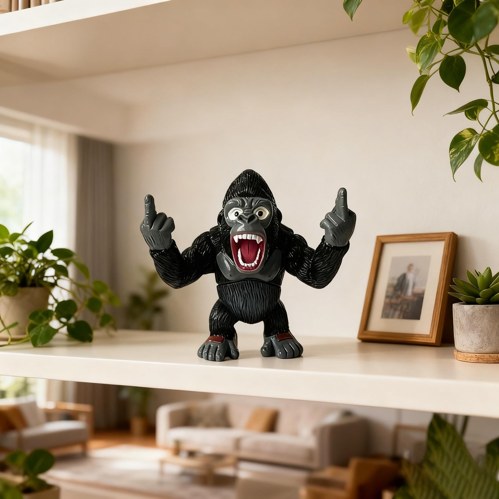 Snapklik.com : Funny Middle Finger Resin Garden Statue, Middle Finger ...