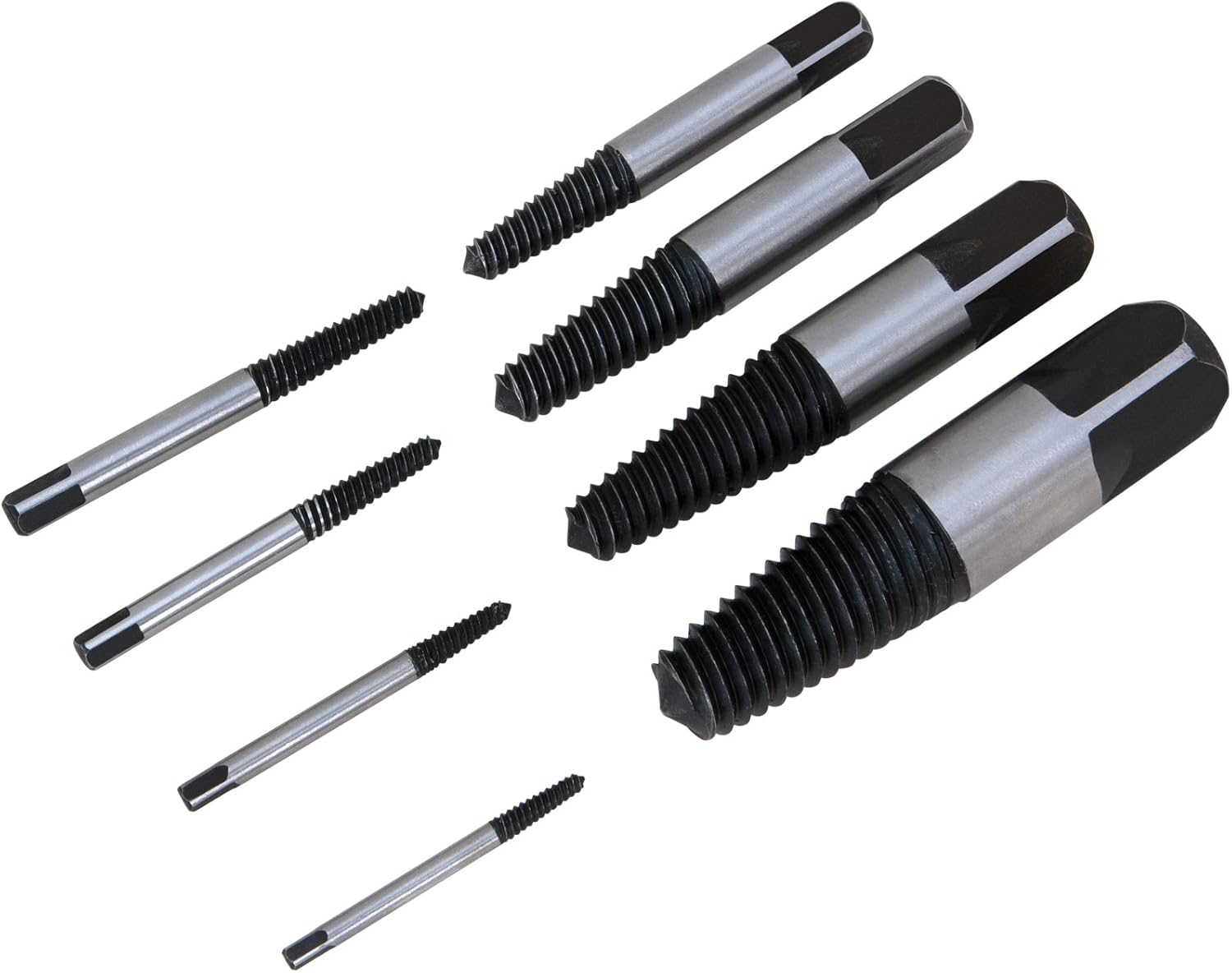 Amazon.com: Performance Tool W2968 - 8-Piece Spiral Screw Extractor Set ...