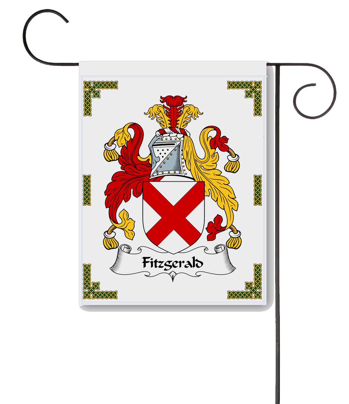 Buy Fitzgerald Coat of Arms / Fitzgerald Family Crest 11 X 15 Garden ...