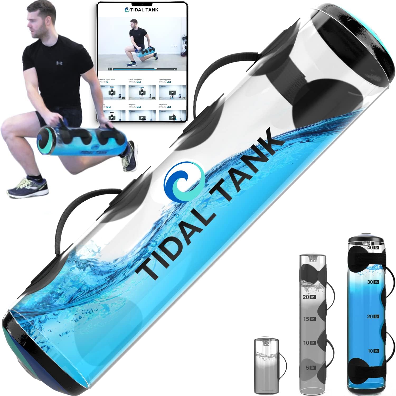 Tidal Tank - Original Aqua Bag Instead of sandbag - Training Power Bag ...