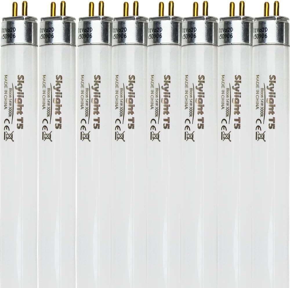 Skylight T5 Bulb 54W 4 FT High Output (HO) Fluorescent Grow Light Lamp ...