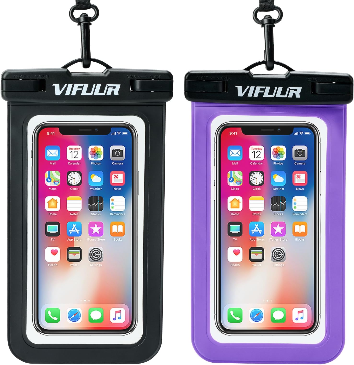 Amazon.com: VIFUUR IPX8 Waterproof Phone Pouch Universal Cellphone Dry ...