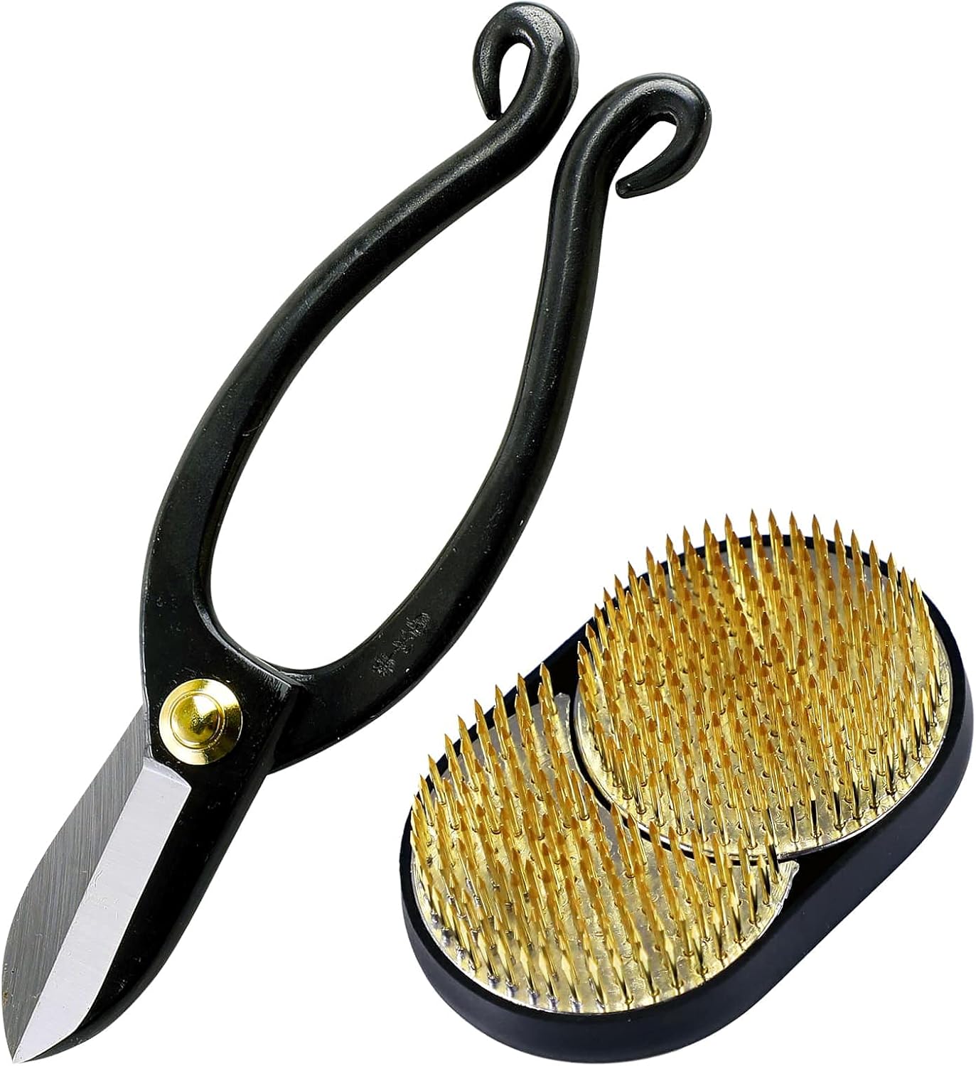 Amazon.com: Wazakura Made in Japan Ikebana Tool Kit - Ikenobo Scissors ...