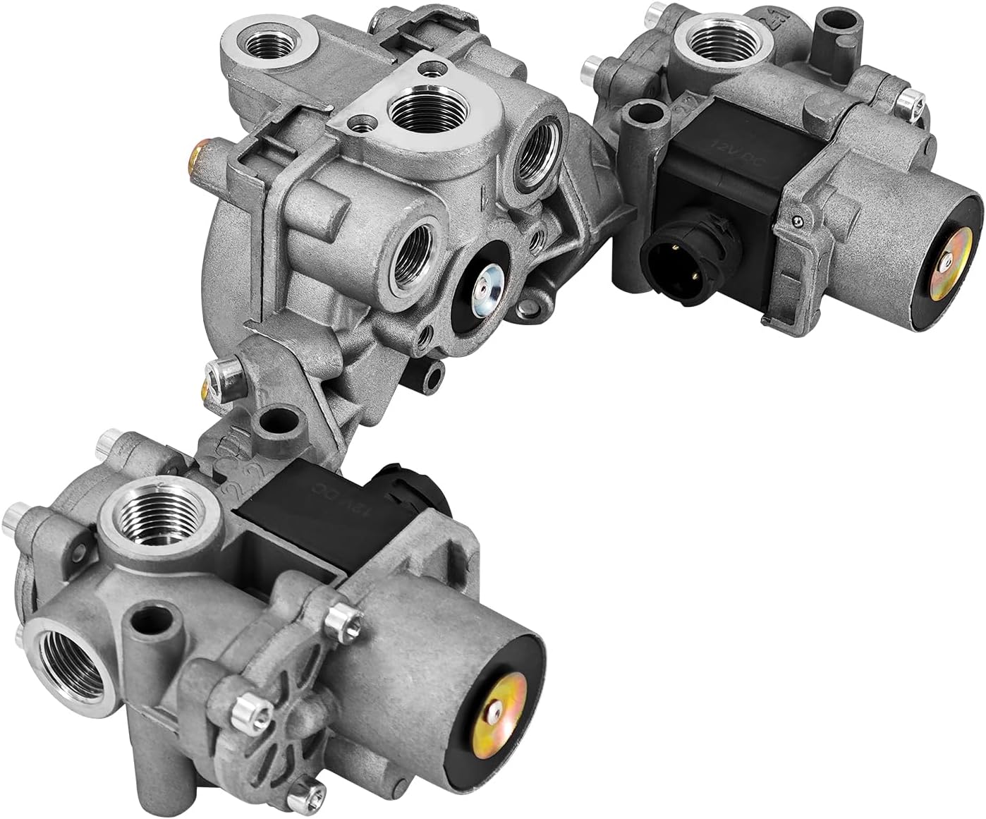 Amazon.com: 4725001230, S4725001230 Rear Abs Modulator Valve Compatible with Wabco 4725001209 ...