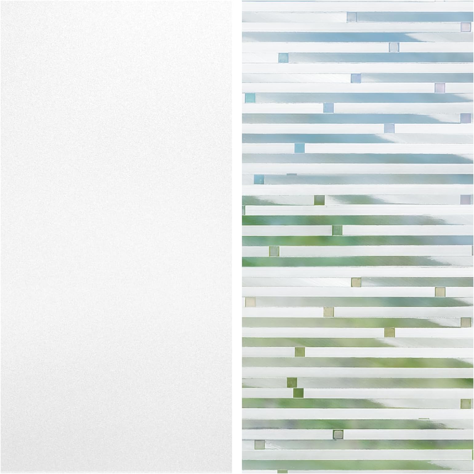 Amazon.com: rabbitgoo Frosted Glass Window Film and Matte White Frost ...