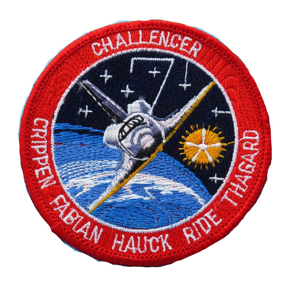 Nasa Patches Challenger Ride