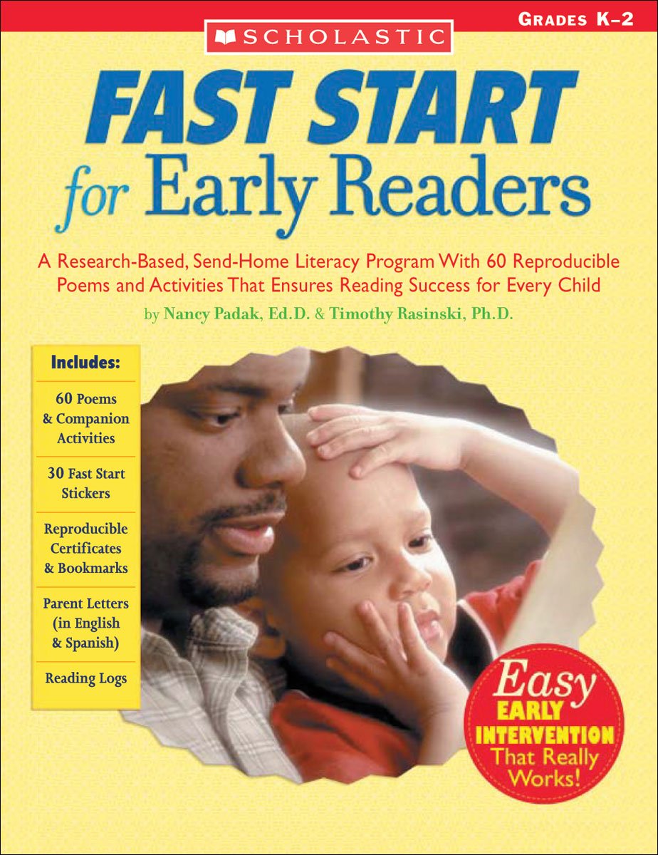 Amazon.com: Scholastic Fast Start for Early Readers Grades k-2 ...