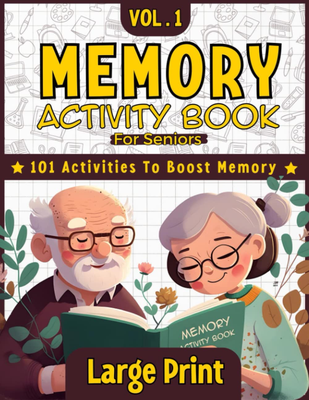 Memory Activity Book for Seniors with Dementia: 101 Fun and Easy Large ...