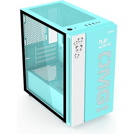 Amazon.com: darkFlash V22 Mint Green ATX Micro ATX Mini ITX M-ATX ...