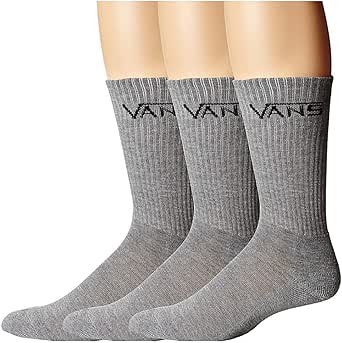 Amazon.com: Vans Classic Crew Socks (US, Numeric, 6.5, 9, Regular ...