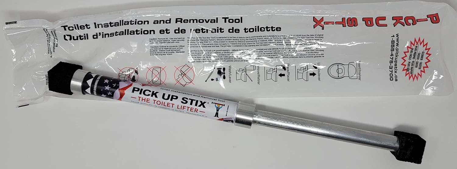 Pick Up Stix Toilet Installation and Removal Tool - Amazon.com