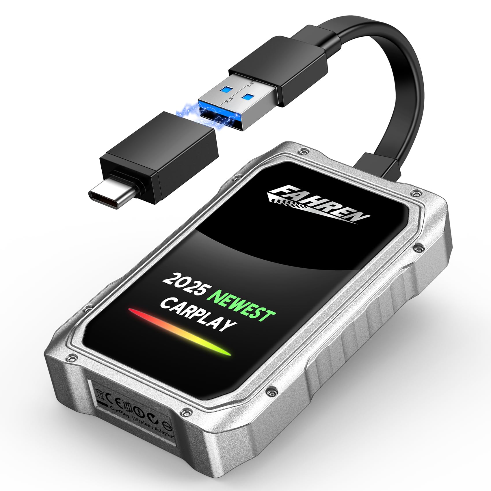 Snapklik.com : Wireless CarPlay Adapter Seamless Plug & Play Upgrade ...