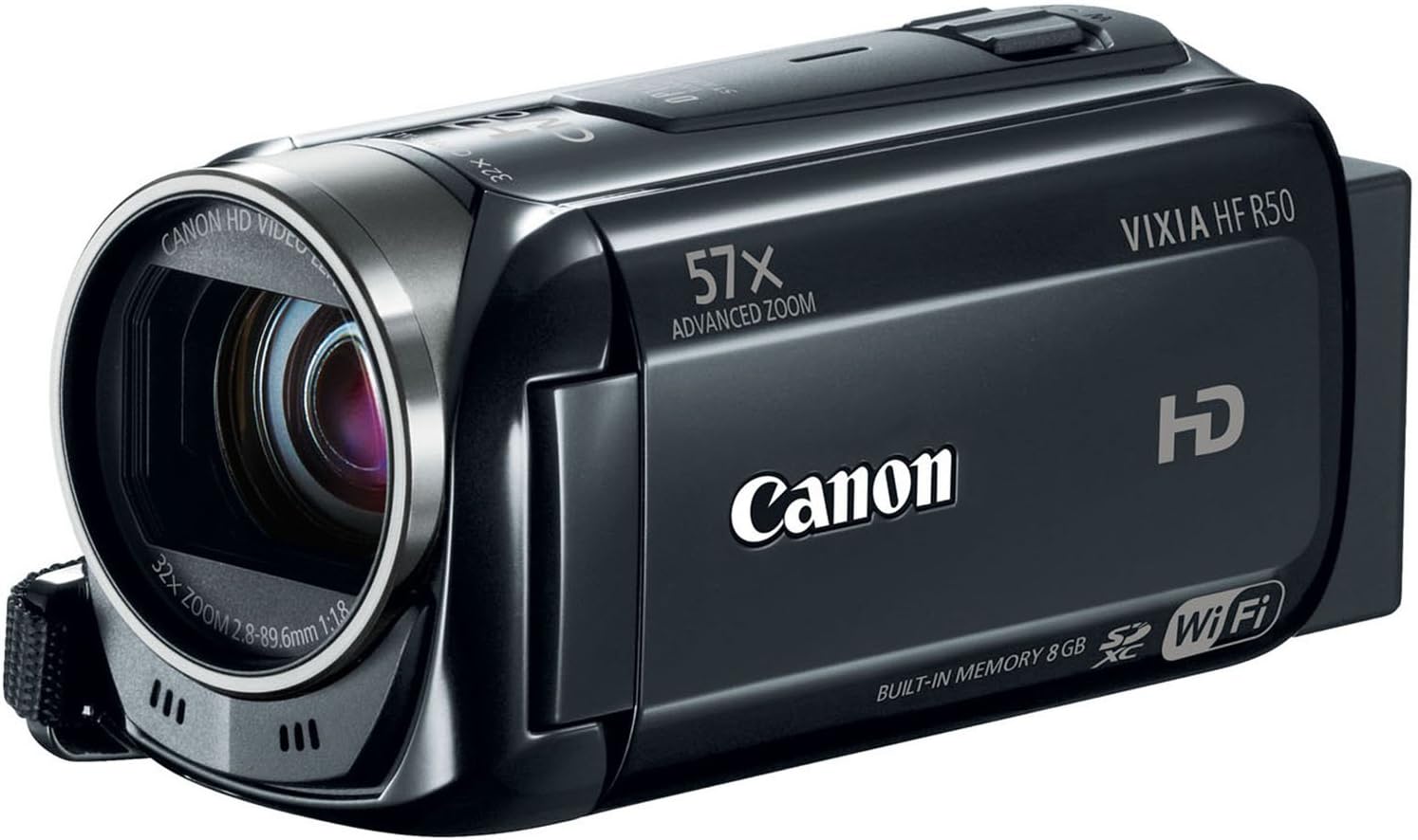 Amazon.com : Canon VIXIA HF R50 Full HD Camcorder with Wi-Fi and 3-Inch ...