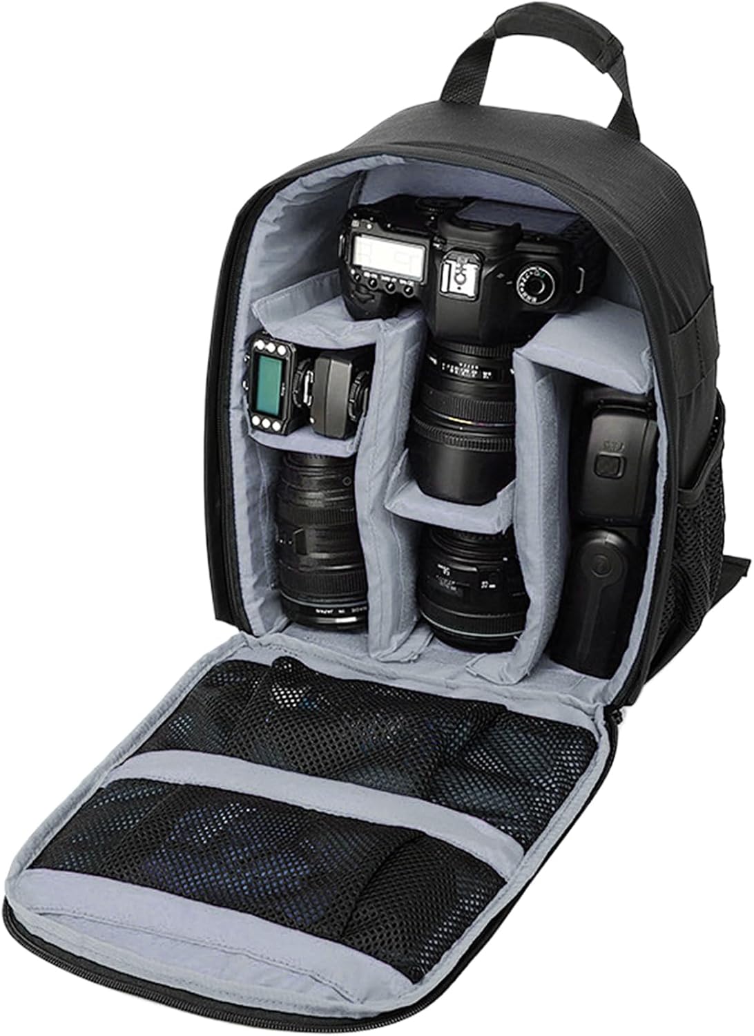 Amazon.com : Camera Bag - Camera Bag Large | Insert, Dslr Camera ...