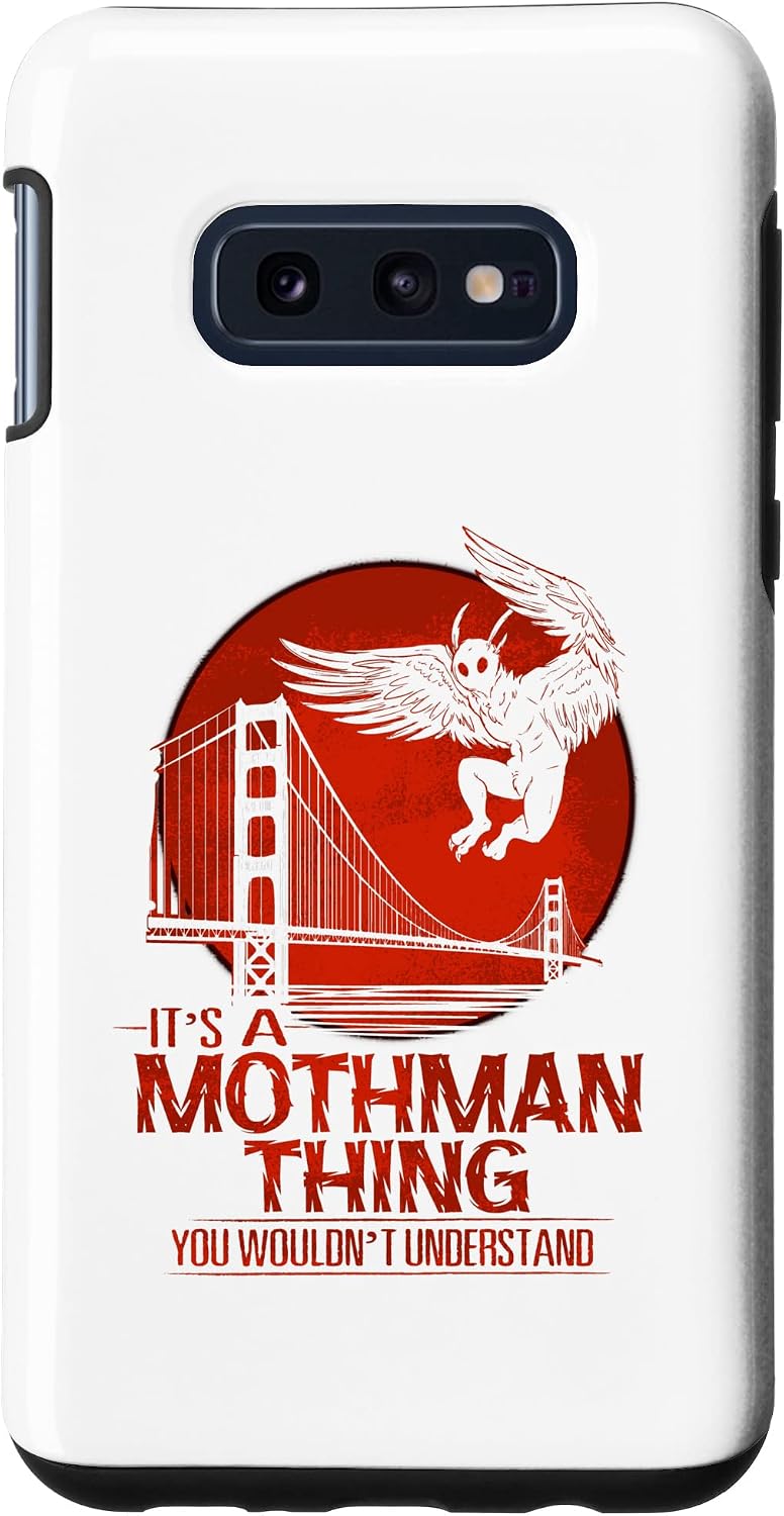 Amazon.com: Galaxy S10e Funny Mothman Cryptid Core Aesthetic Vintage ...