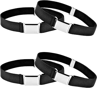 Amazon.com: Tatuo 4 Pcs Kids Buckle Belt Kid Adjustable Elastic Belt ...