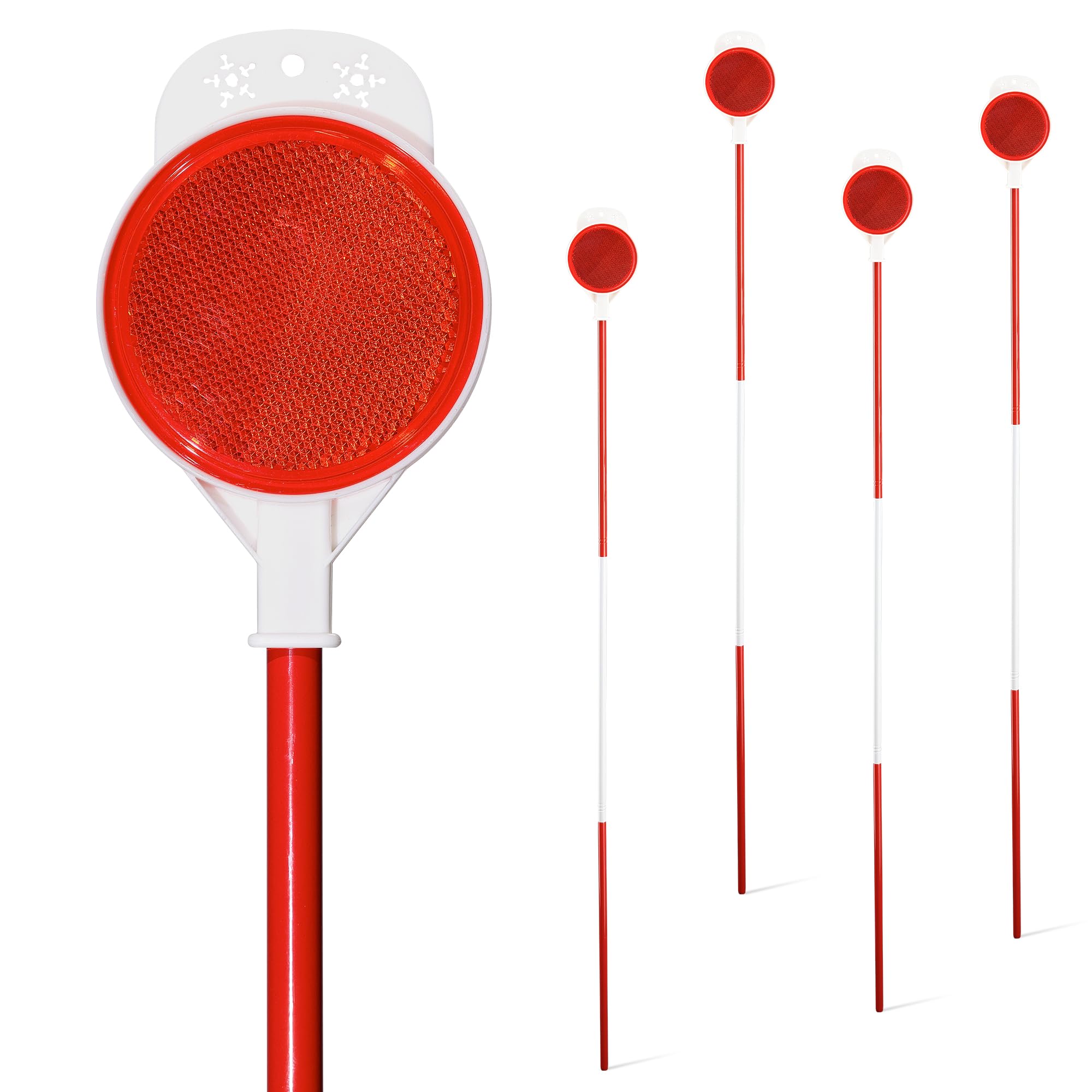 Amazon.com : Reflective Driveway Markers, 48" High Driveway Reflectors ...