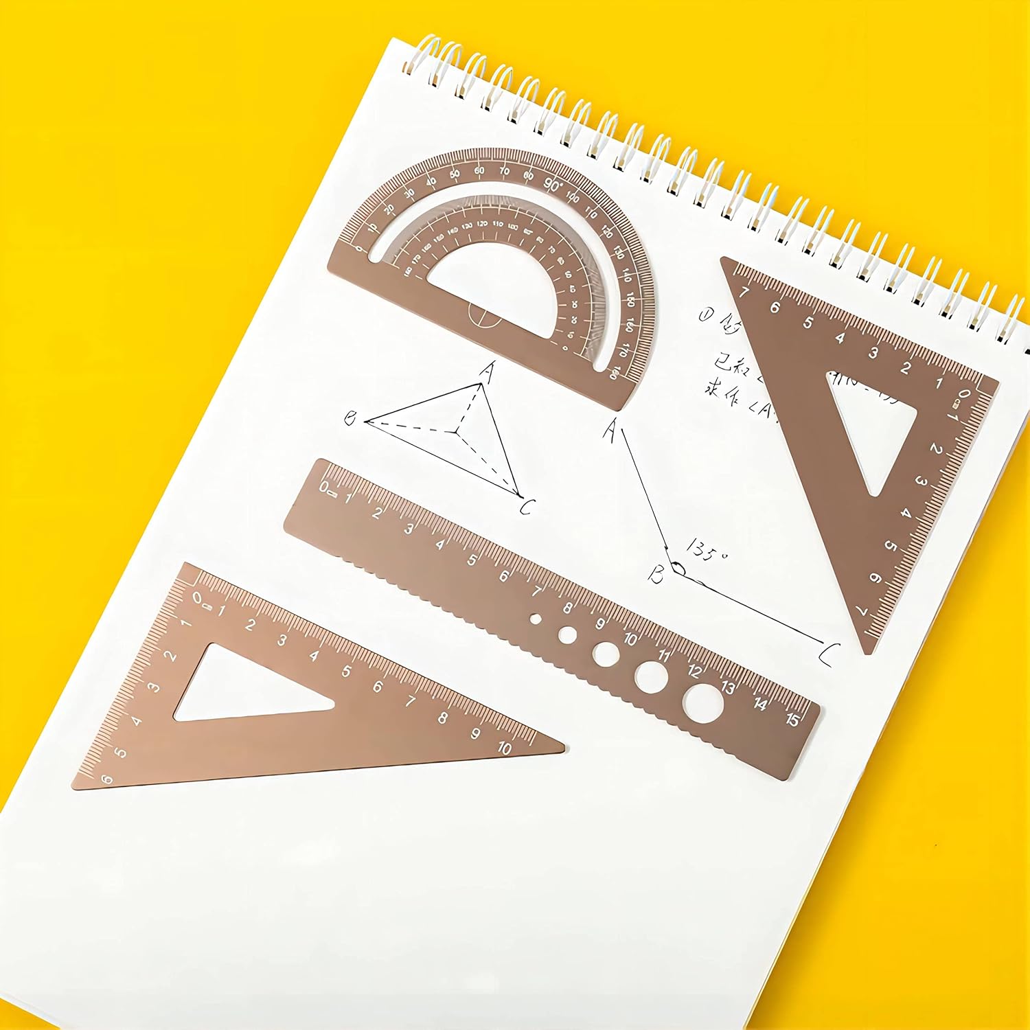 Buy Geometry Set 4 Piece Set Metal Protractor Aluminum Ruler Metal Buy Geometry Set 4 Piece Set Metal Protractor Aluminum Ruler Metal